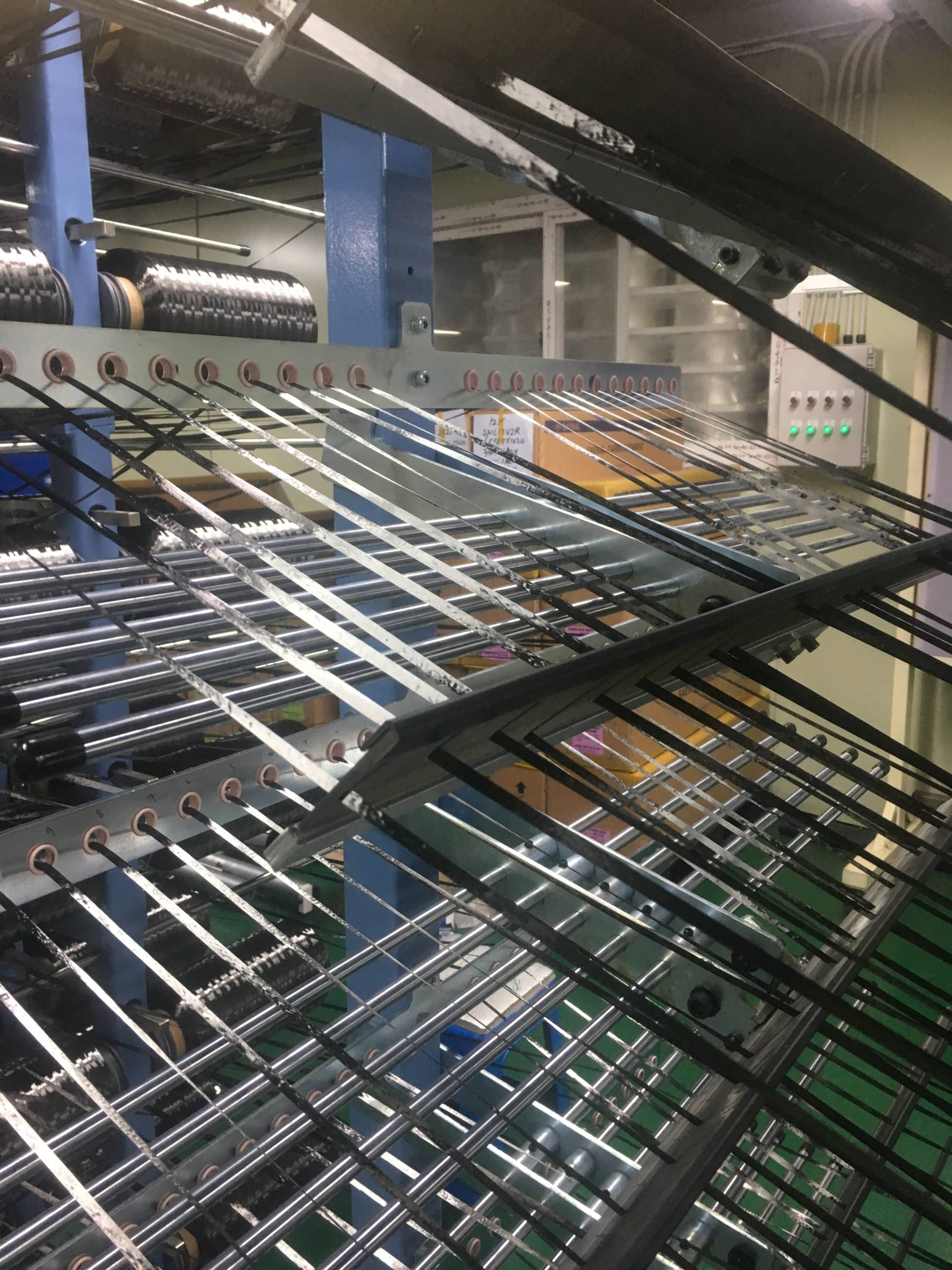 Industrial creels for weaving | Alexander&Giovanelli Group